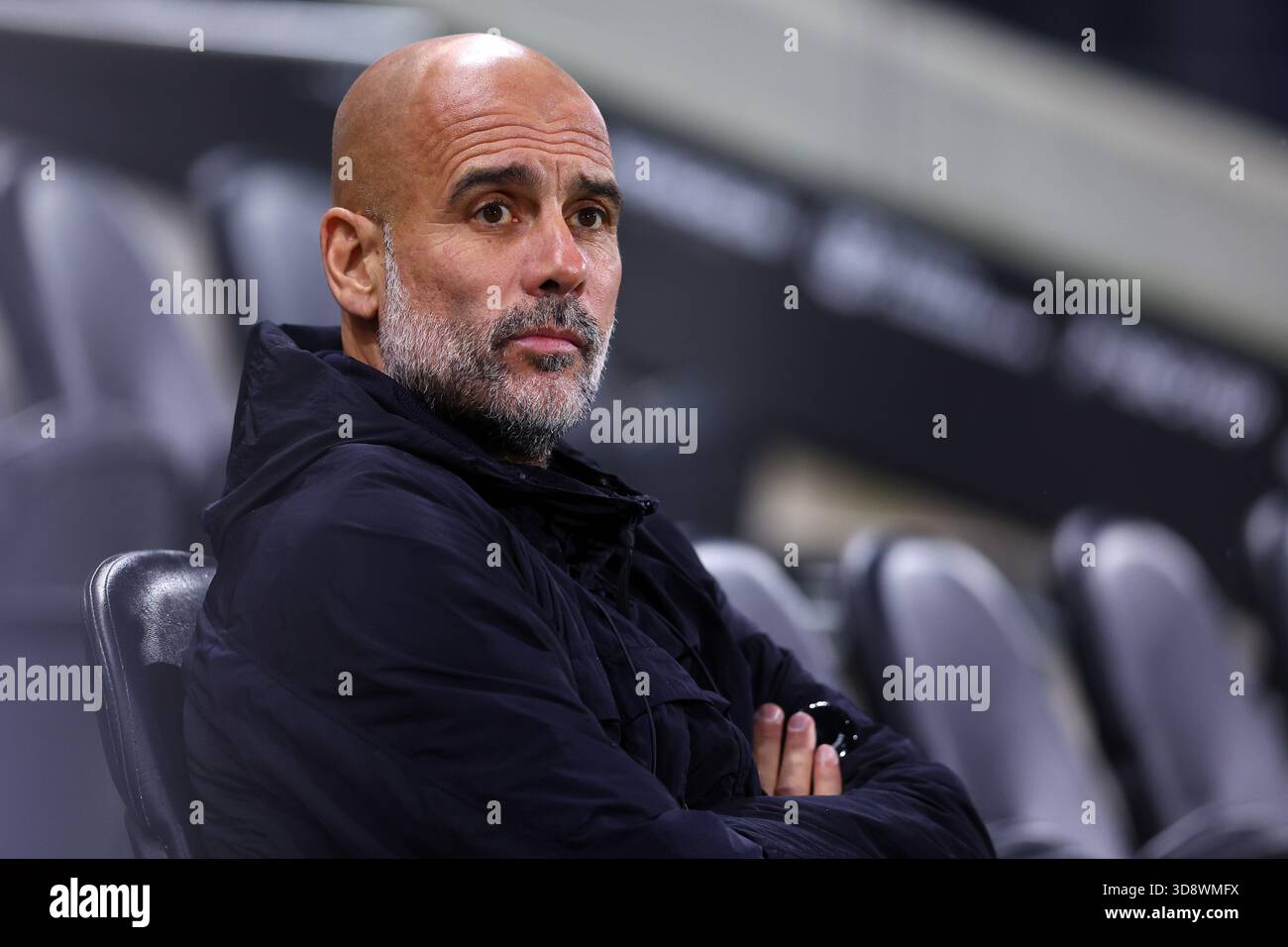London, England, 2nd December 2025. Pep Guardiola, Manager of ...
