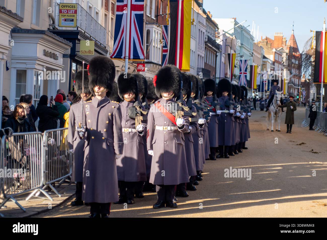 Windsor, Berkshire, UK. 2nd December, 2025. The State Visit Rehearsal ...