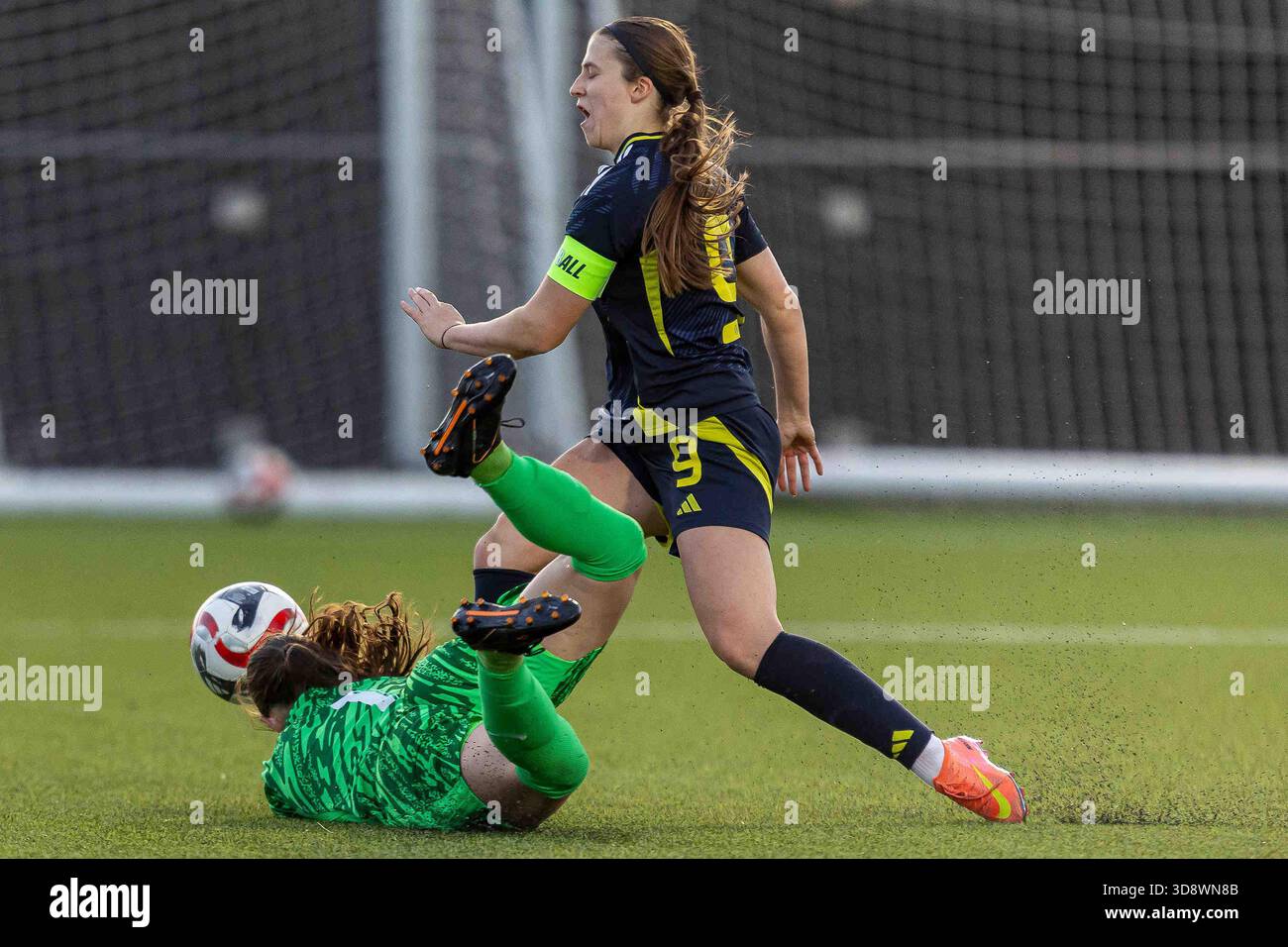 Kirkintilloch, Scotland. 2 December 2025. Nika Radolović of Croatia ...
