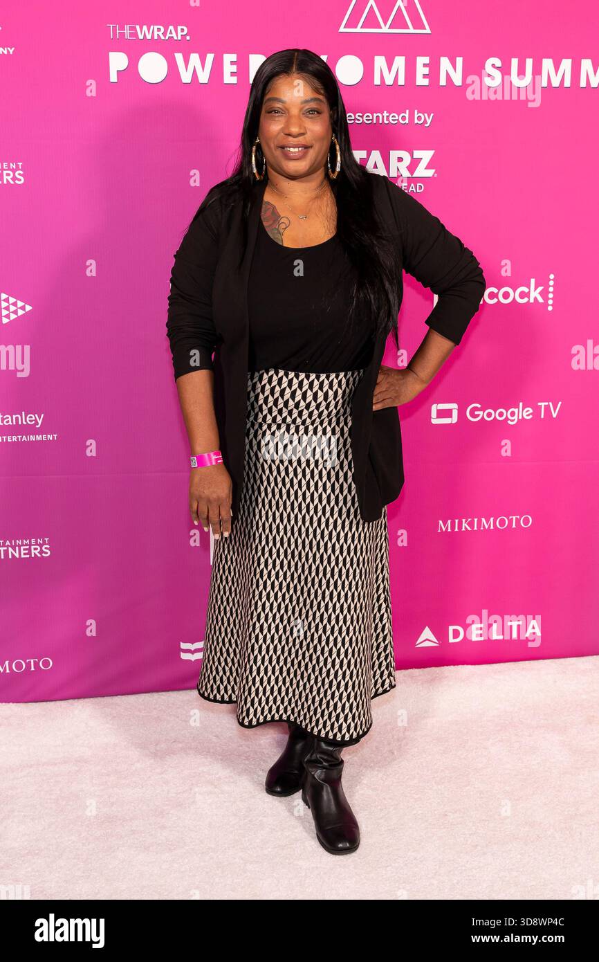 Davida Lara attends the arrivals of TheWrap Power Women Summit 2025 at ...