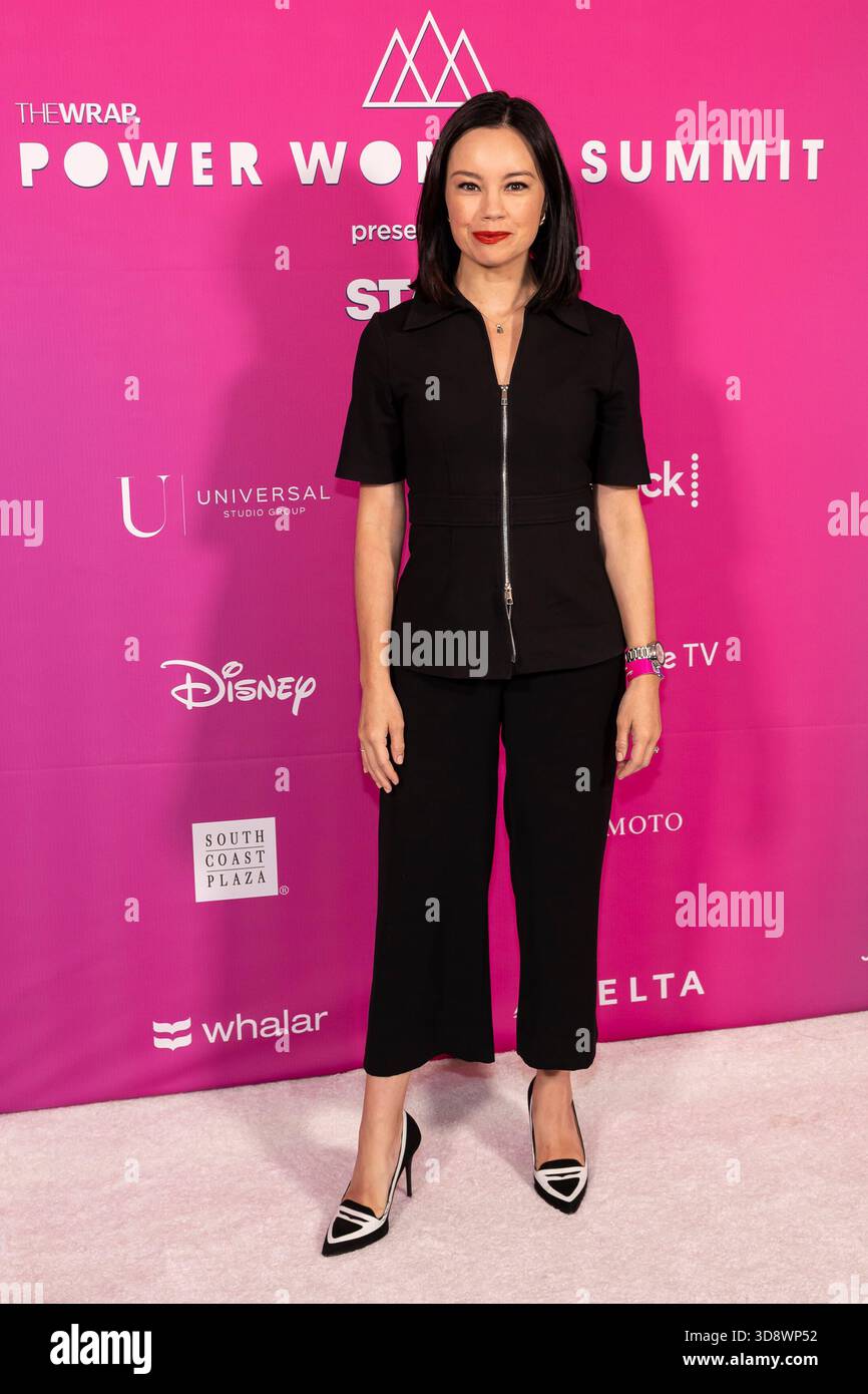 Jo Ling Kent attends the arrivals of TheWrap Power Women Summit 2025 at ...