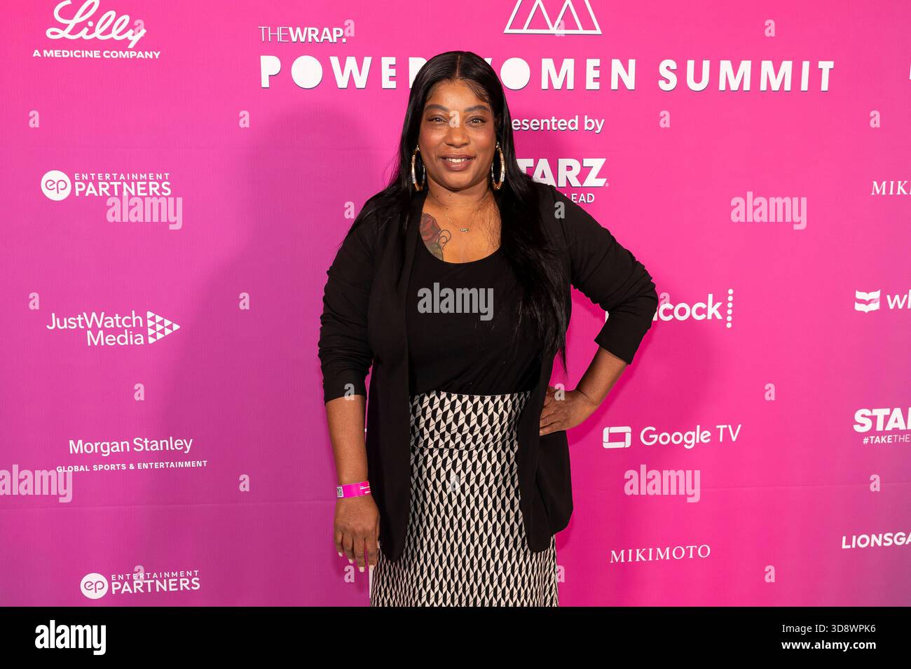Davida Lara attends the arrivals of TheWrap Power Women Summit 2025 at ...