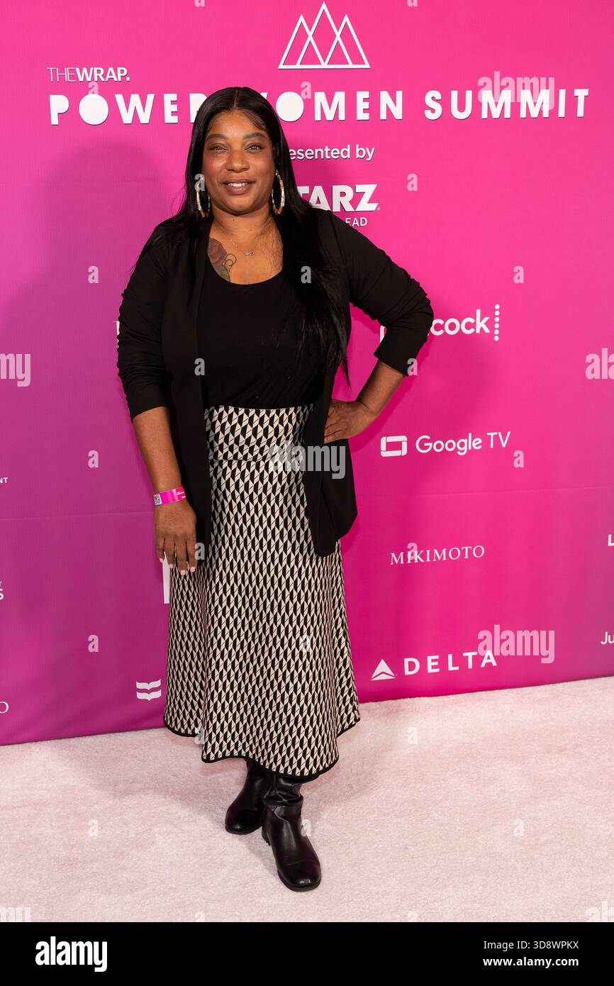 Davida Lara attends the arrivals of TheWrap Power Women Summit 2025 at ...