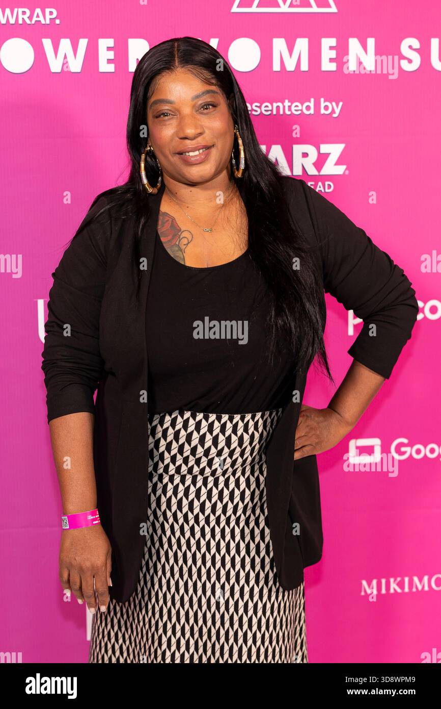 Davida Lara attends the arrivals of TheWrap Power Women Summit 2025 at ...