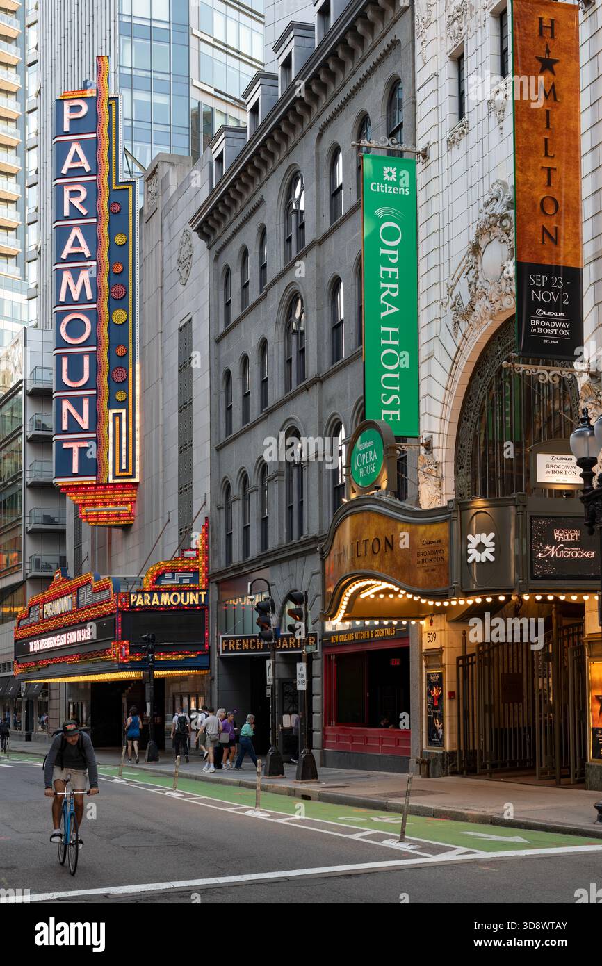 Boston classic neon sign hi-res stock photography and images - Alamy
