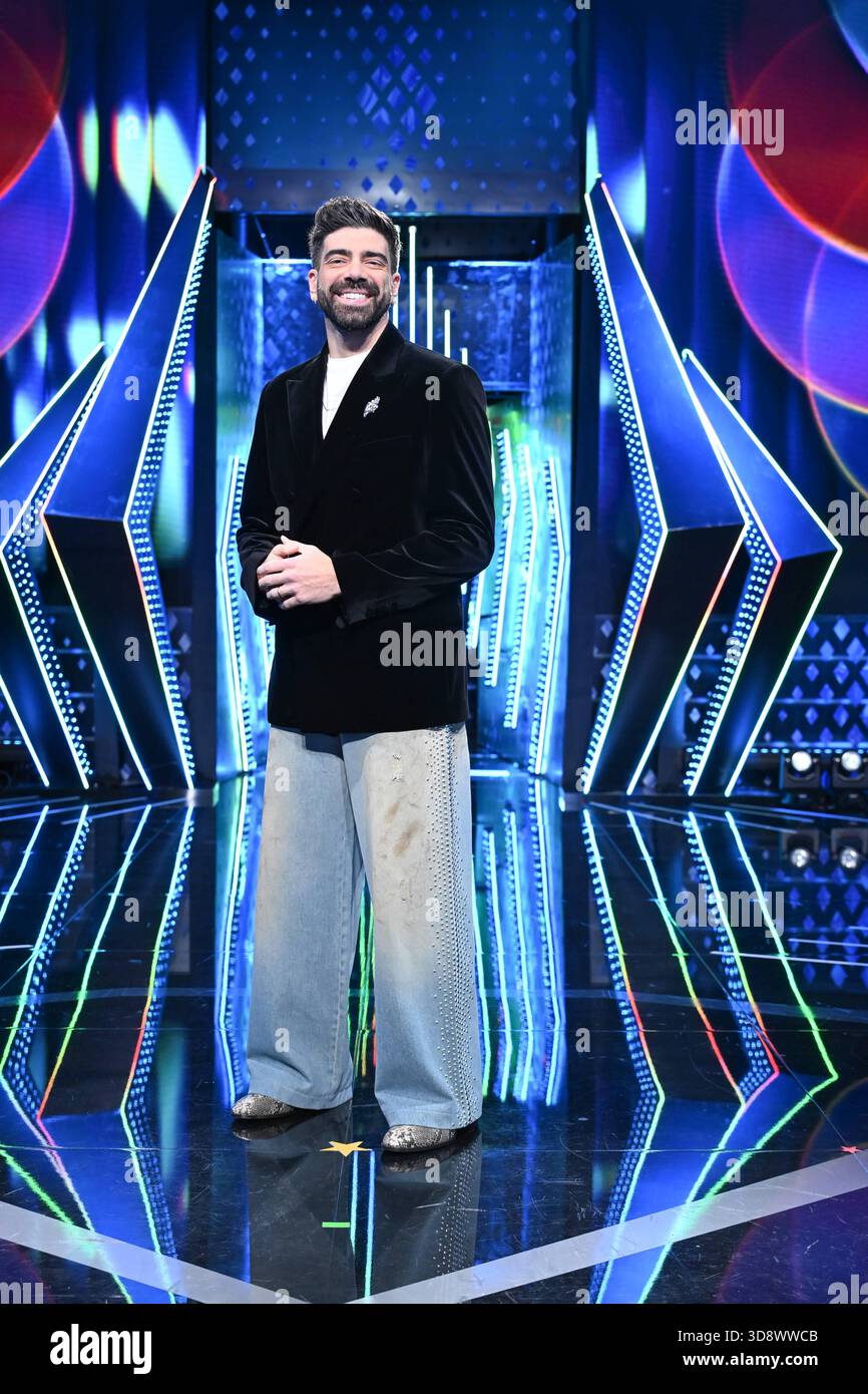 Rome, Rai studios on Via Asiago, "Sanremo Giovani" TV show. Pictured ...