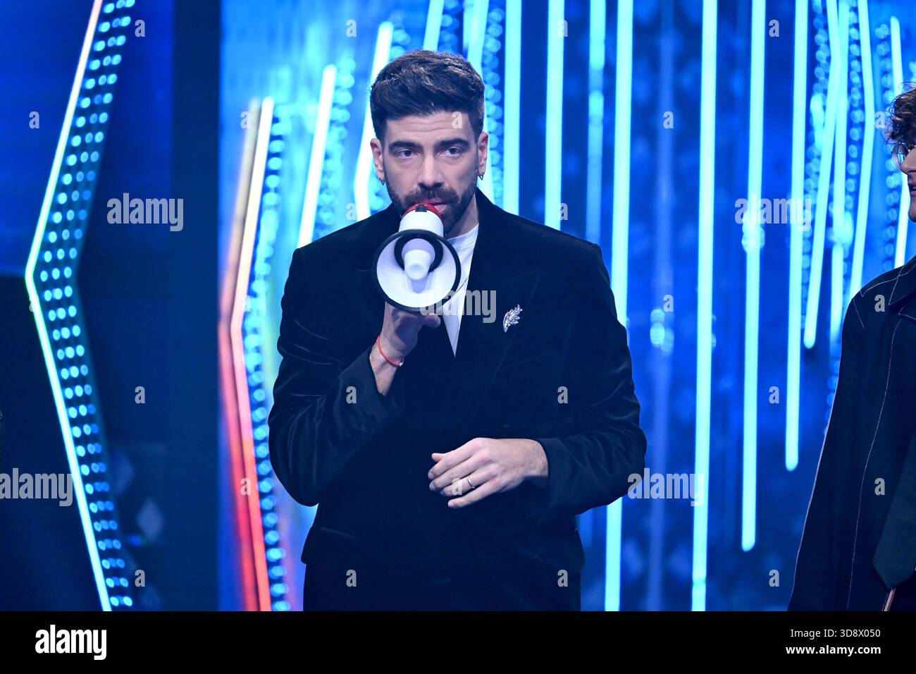Rome, Rai studios on Via Asiago, "Sanremo Giovani" TV show. Pictured: Gianluca Gazzoli Stock ...