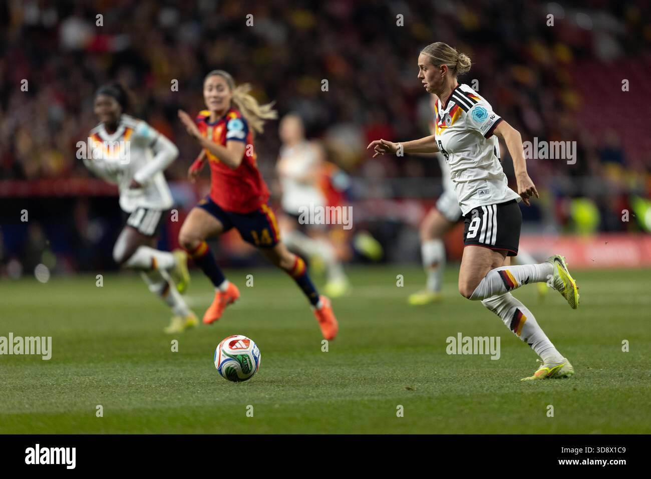 Madrid, Spain. 2nd Dec 2025. Sjoeke Nüsken during the final of the UEFA ...