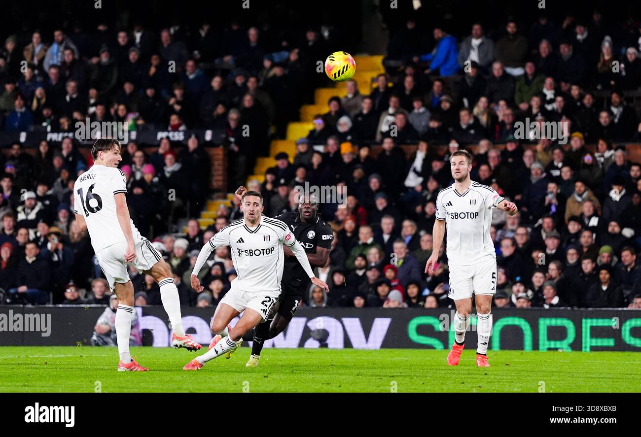 Manchester City's Jeremy Doku scoring his sides fifth goal during the ...