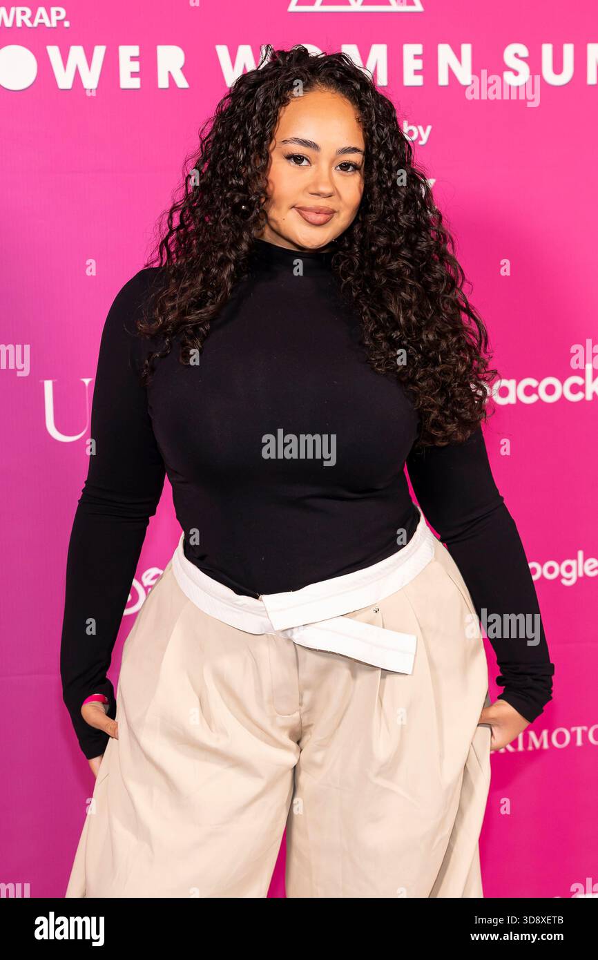 Phaith Montoya attends the arrivals of TheWrap Power Women Summit 2025 ...