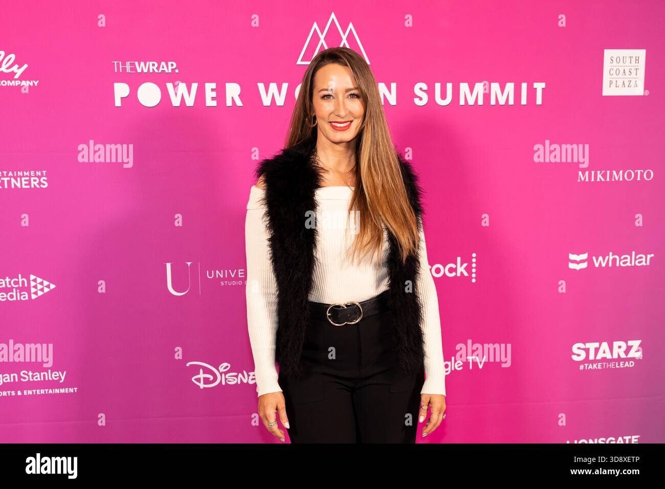 Kristina Denton attends the arrivals of TheWrap Power Women Summit 2025 ...