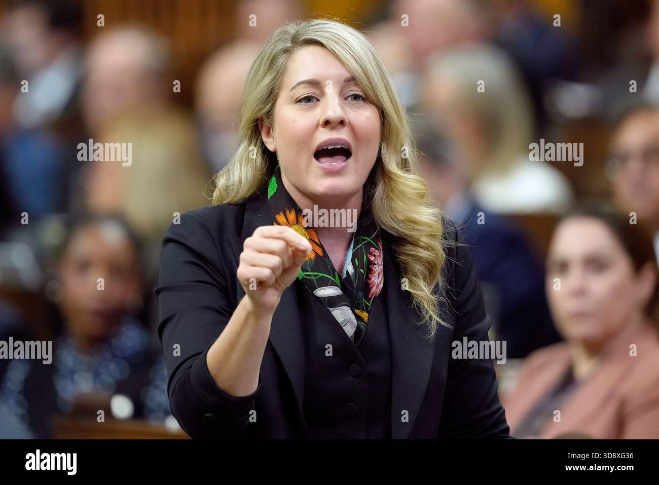 Minister of Industry Melanie Joly rises during Question Period on ...