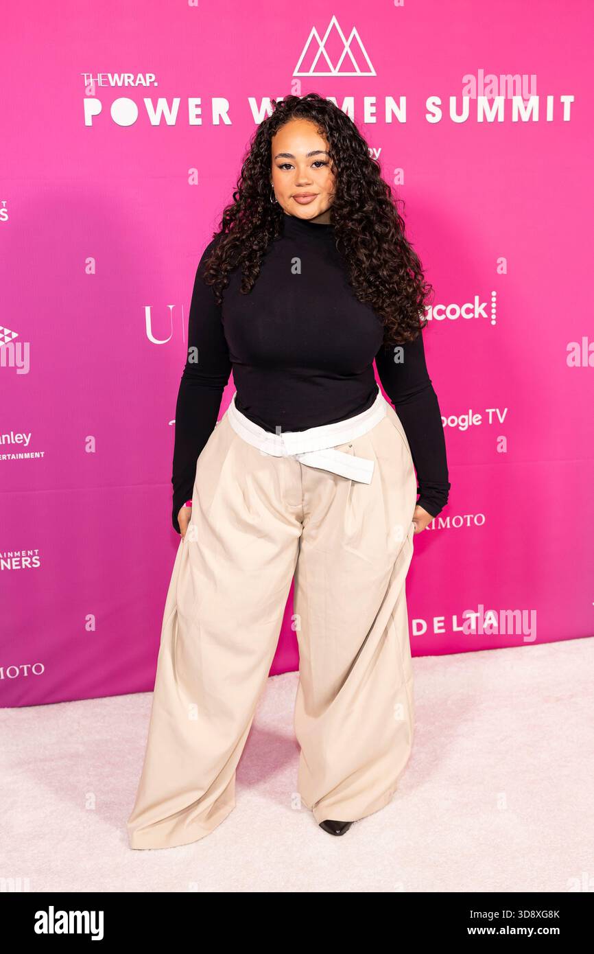 Phaith Montoya attends the arrivals of TheWrap Power Women Summit 2025 ...