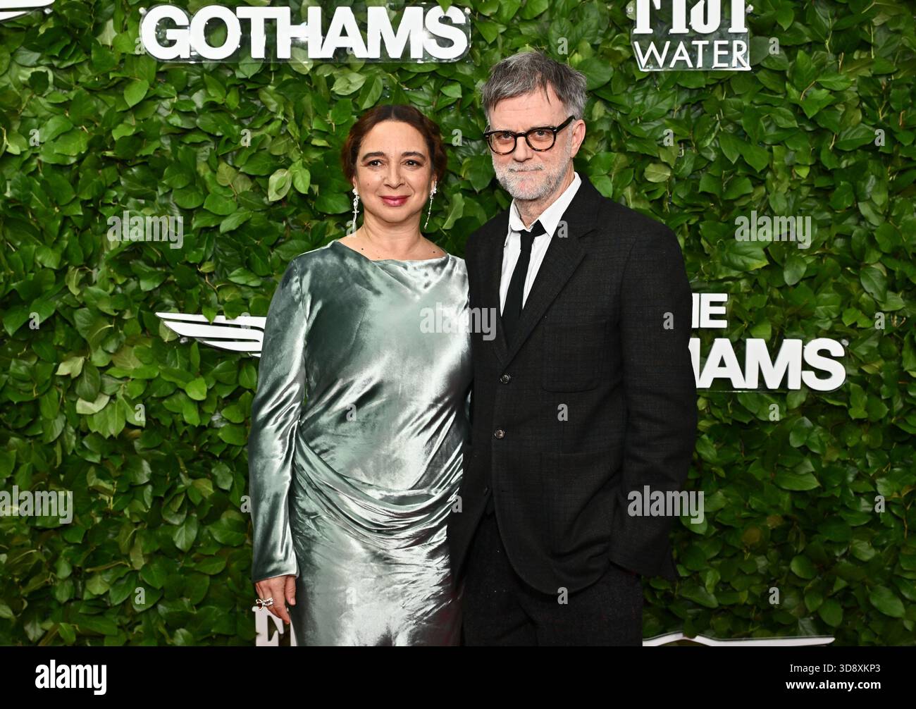Maya Rudolph, left, and Paul Thomas Anderson attend The Gotham Film ...