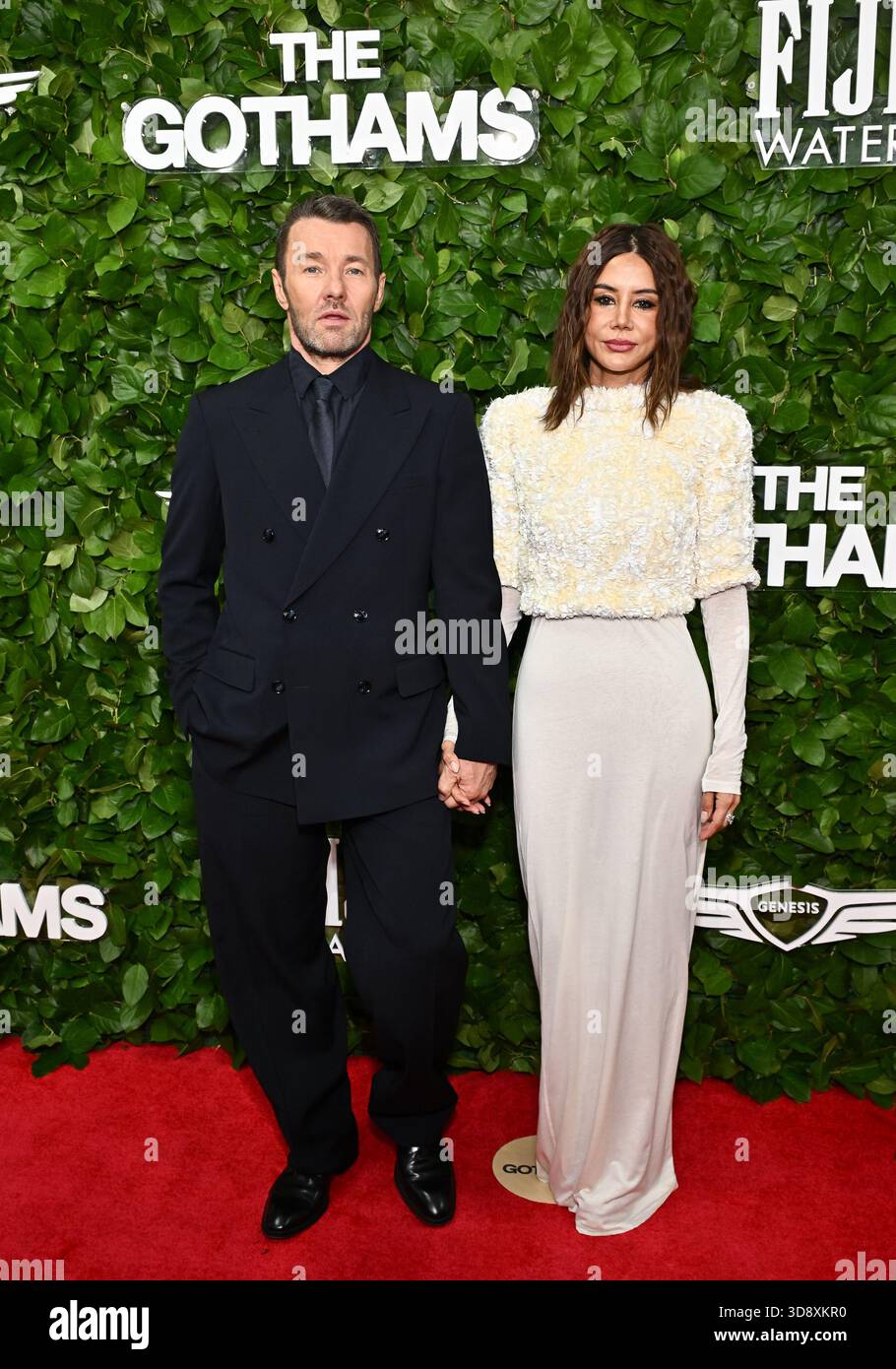 Joel Edgerton, left, and Christine Centenera attend The Gotham Film ...