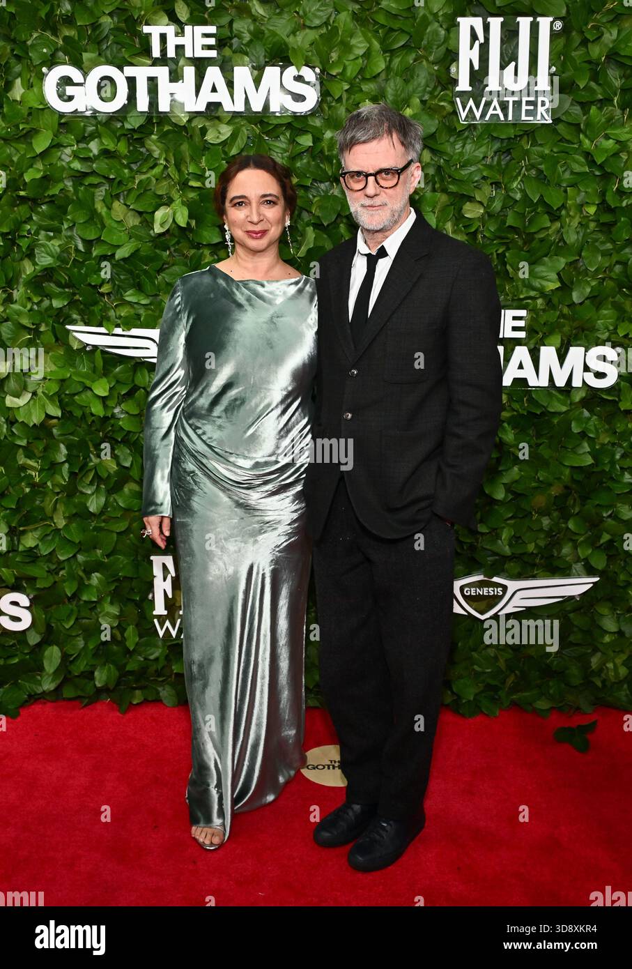 Maya Rudolph, left, and Paul Thomas Anderson attend The Gotham Film ...