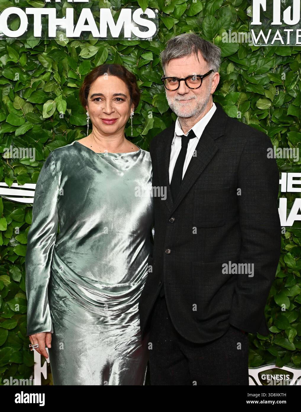 Maya Rudolph, left, and Paul Thomas Anderson attend The Gotham Film ...