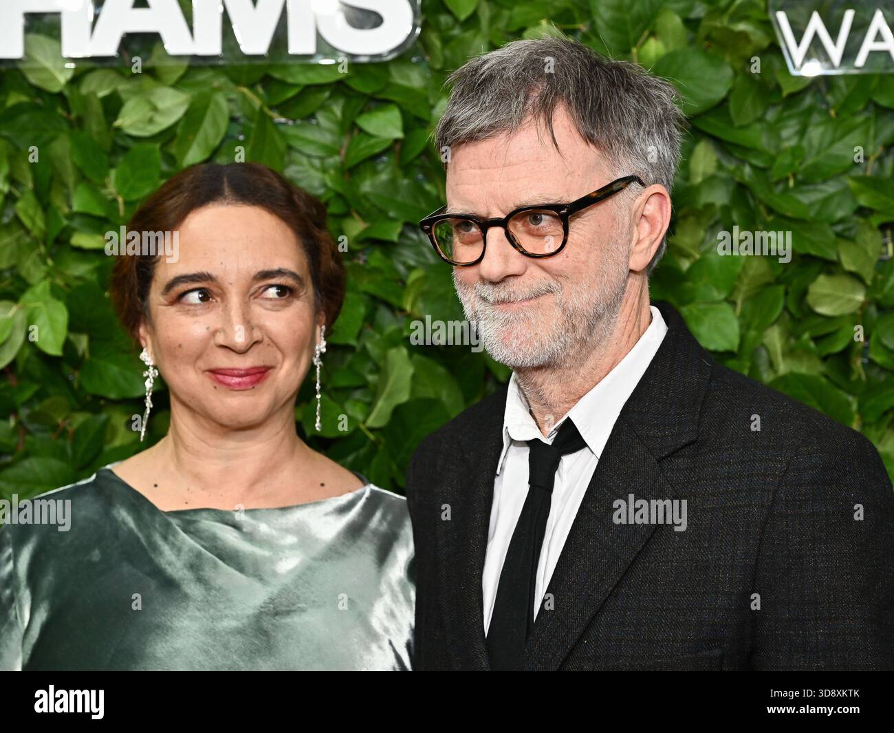 Maya Rudolph, left, and Paul Thomas Anderson attend The Gotham Film ...