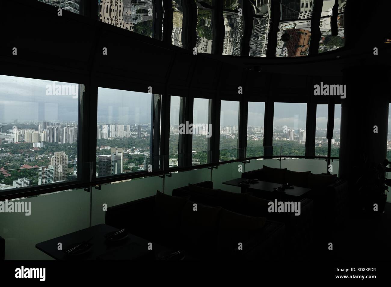 Singapore 9th September, 2025 Inside view of the ION Sky viewing ...