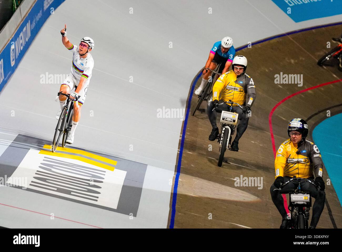 Rotterdam - Fabio van den Bossche during the WielerZesdaagse Rotterdam ...