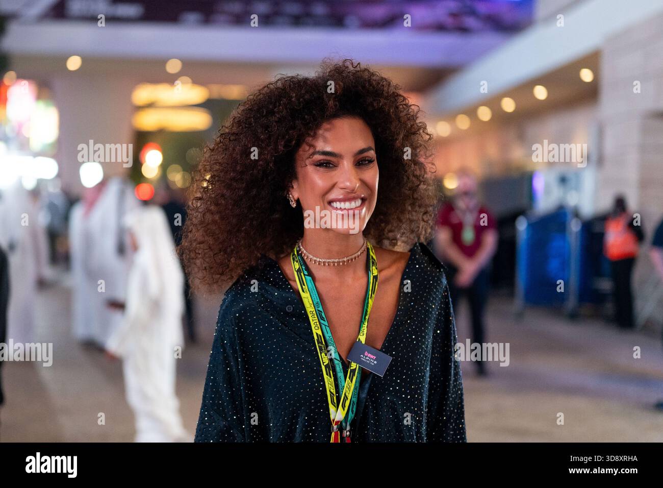 Jessica Aidi Verratti, QTR, Formula 1 World Championship, Qatar Grand ...