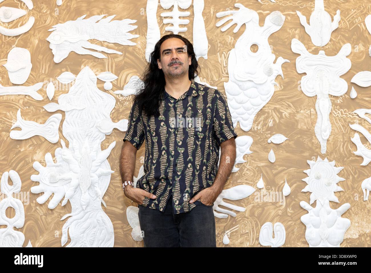 MIAMI, FL - DEC 1: Artist Manu is seen during El Espacio 23 art ...