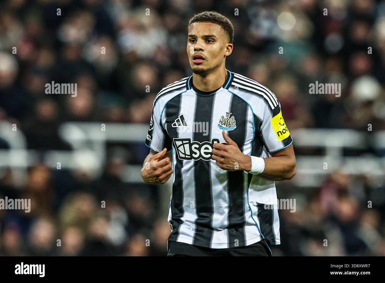 Malick Thiaw of Newcastle United during the Premier League match Newcastle United vs Tottenham ...