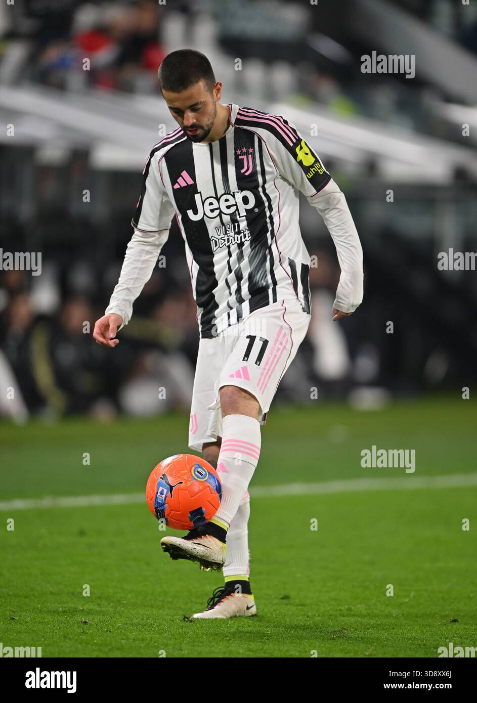 Edon Zhegrova of Juventus FC during the Coppa Italia match between ...