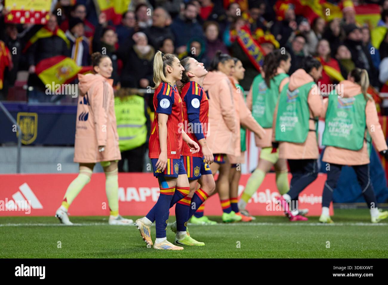 MADRID, SPAIN - DECEMBER 02: Claudia Pina of Spain celebrates after ...