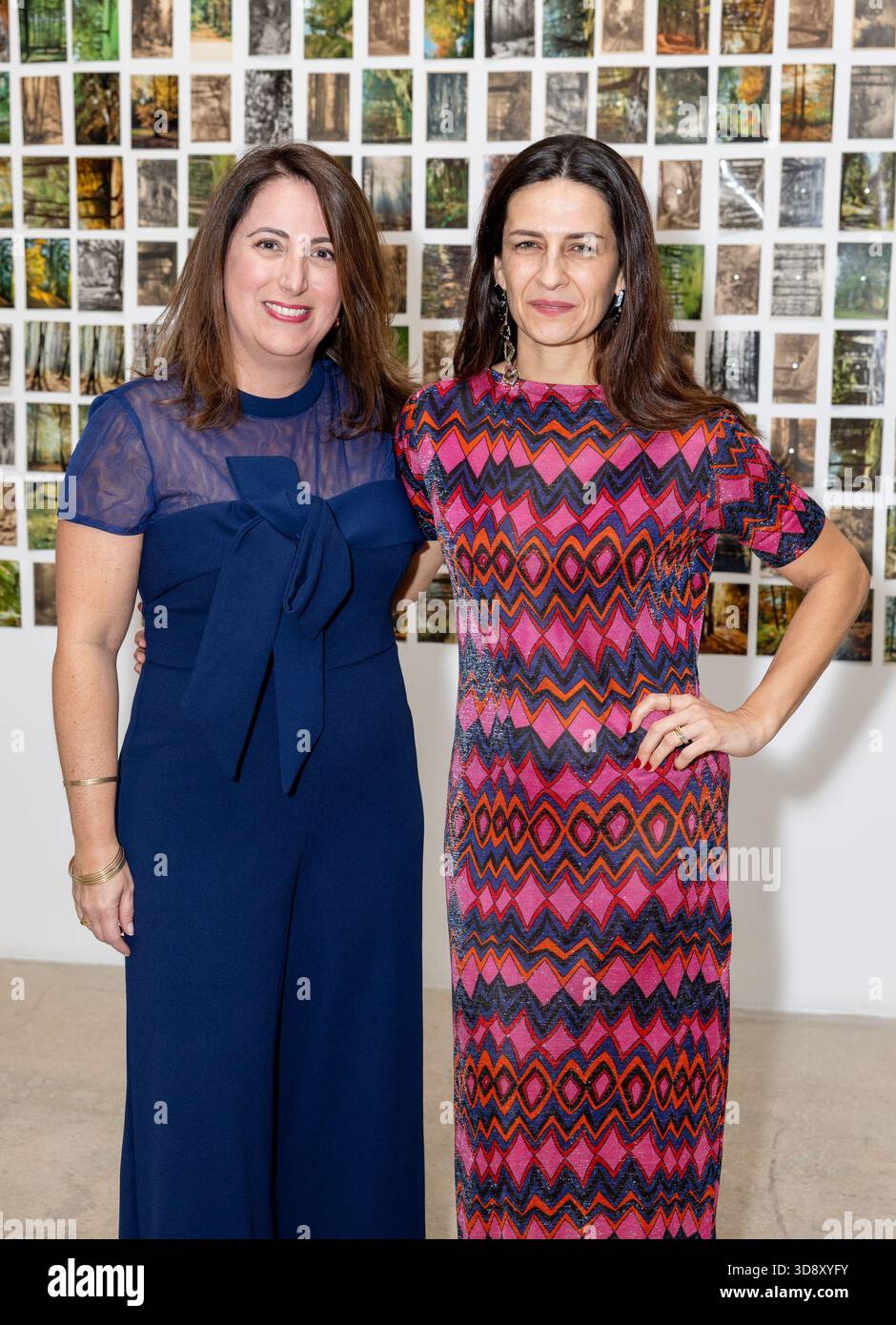 MIAMI, FL - DEC 1: Patricia Hanna and Claudia Segura Campins are seen ...