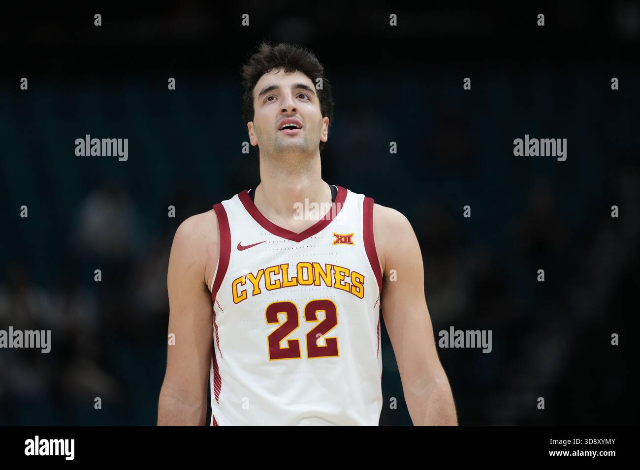 Iowa State forward Milan Momcilovic (22) during the second half of an ...