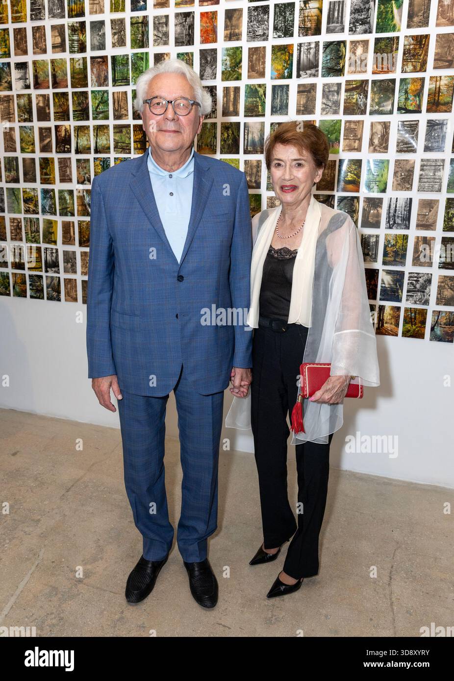 MIAMI, FL - DEC 1: Jean Fremon and Francoise Fremon are seen during El ...