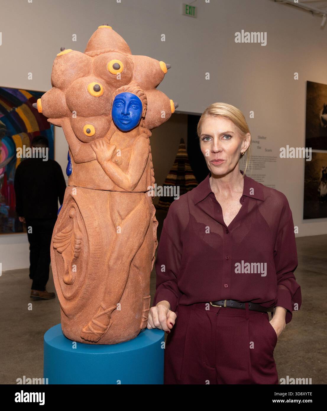 MIAMI, FL - DEC 1: Artist Nina Surel is are seen during El Espacio 23 ...