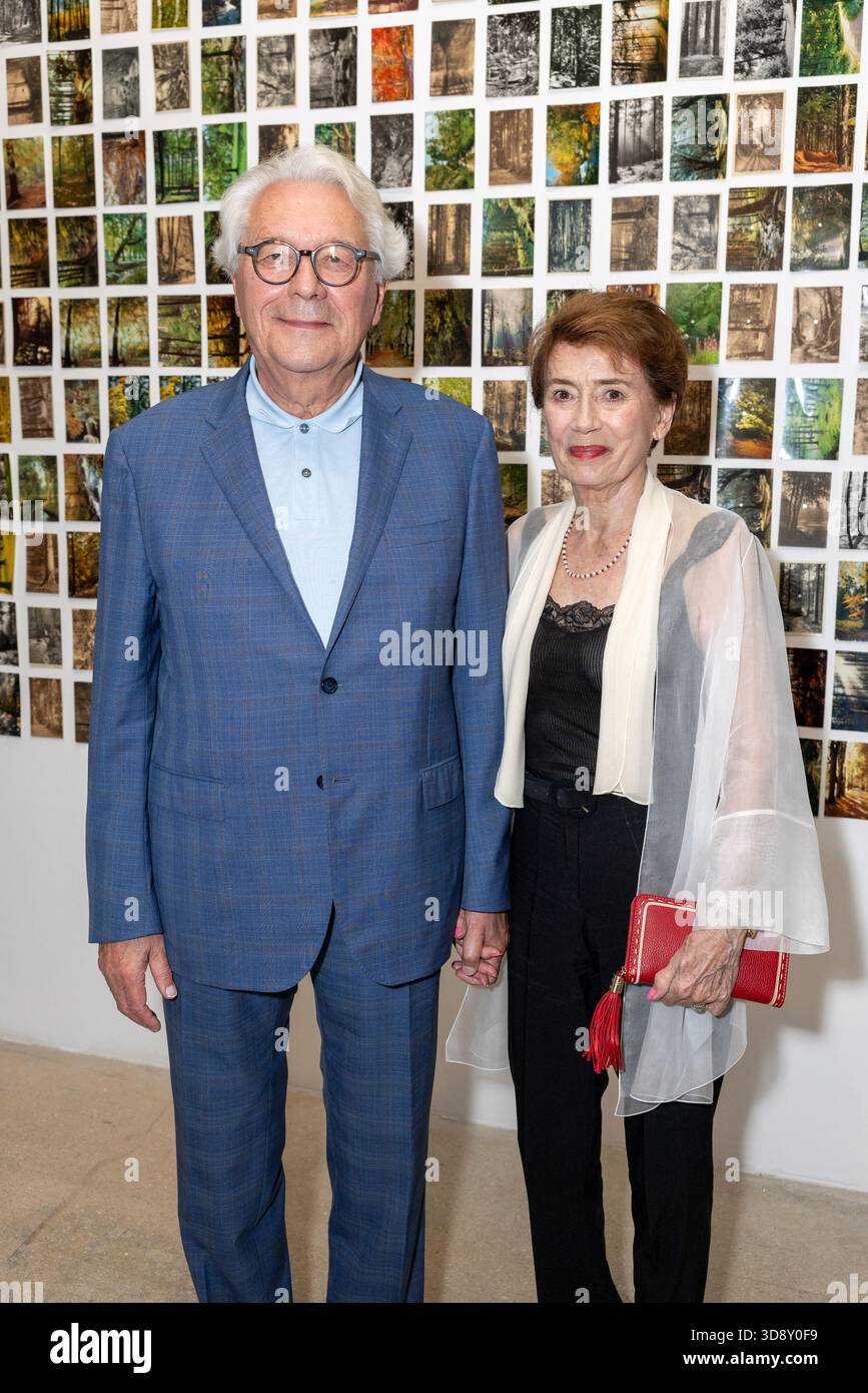 MIAMI, FL - DEC 1: Jean Fremon and Francoise Fremon are seen during El ...