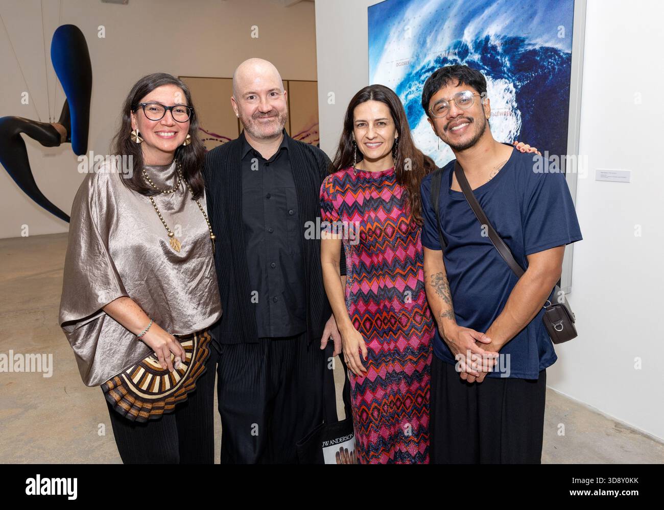 MIAMI, FL - DEC 1: Carolina Gonzalez, Art Historian, Manuel Segade ...