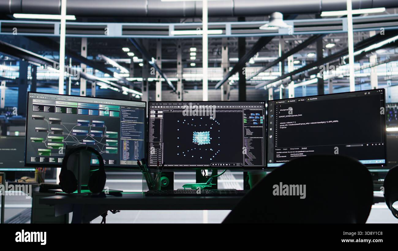 Visual programming systems in data center tracking system integrity and ...