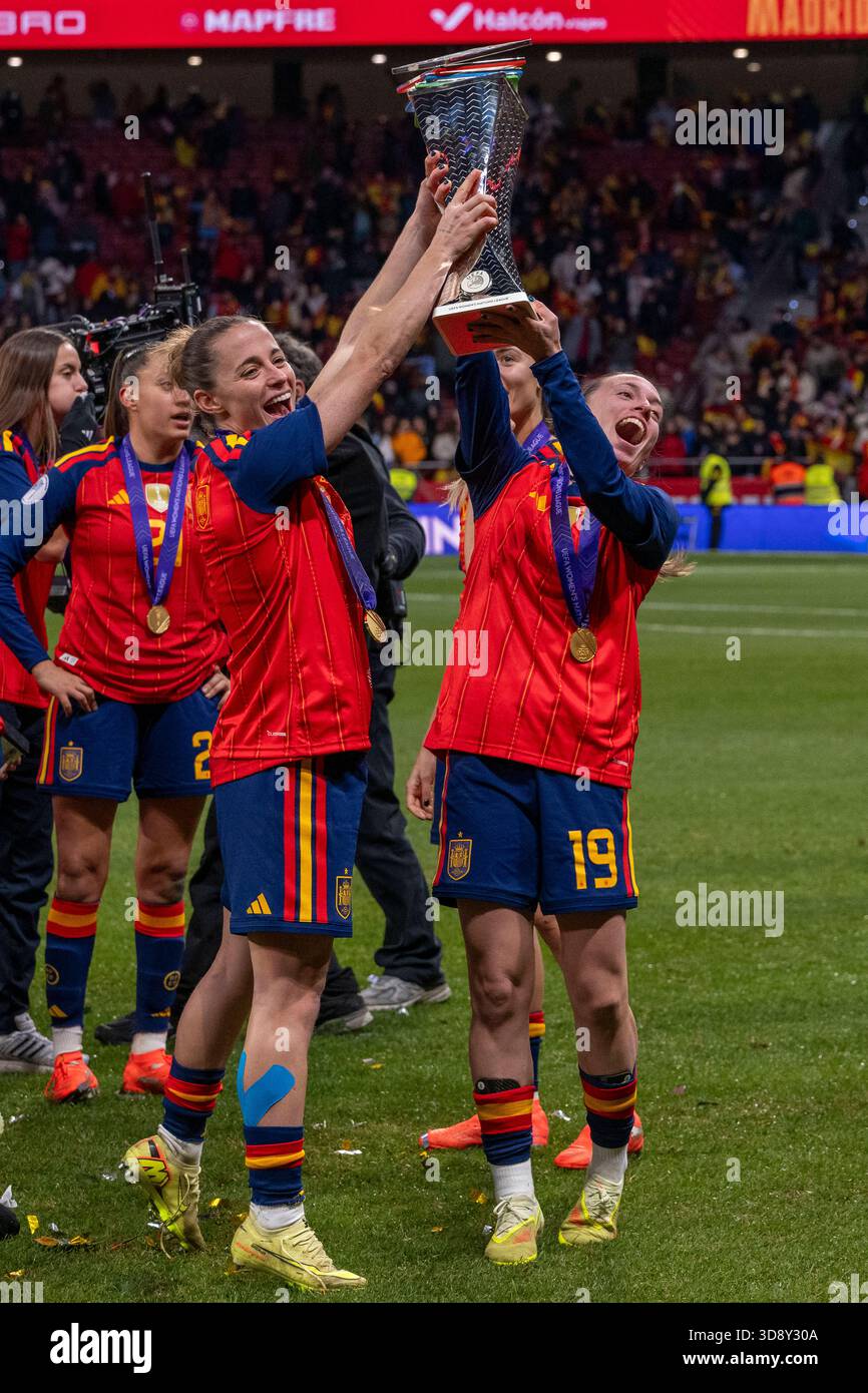 Madrid, Madrid, Spain. 2nd Dec, 2025. ONA BATLLE PASCUAL of Spanish ...