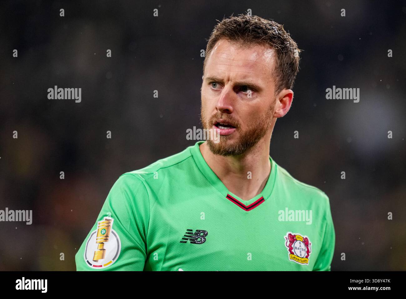 DORTMUND, GERMANY - DECEMBER 2: Bayer 04 Leverkusen goalkeeper Mark ...