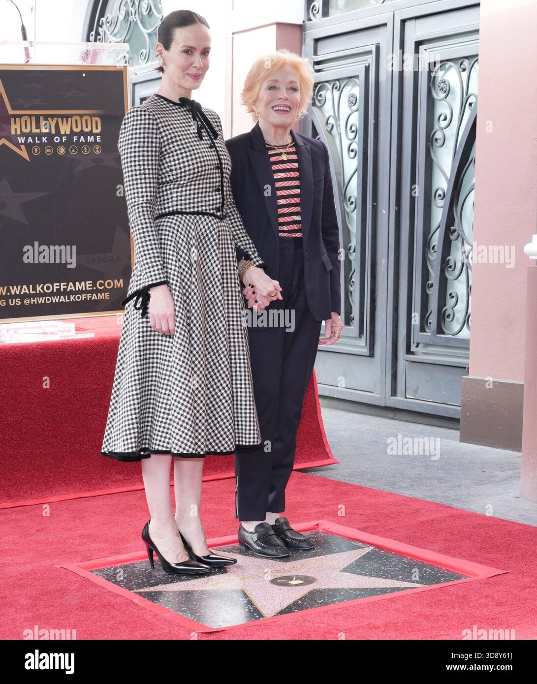 (L-R) Sarah Paulson and Holland Taylor at the Sarah Paulson Honored ...