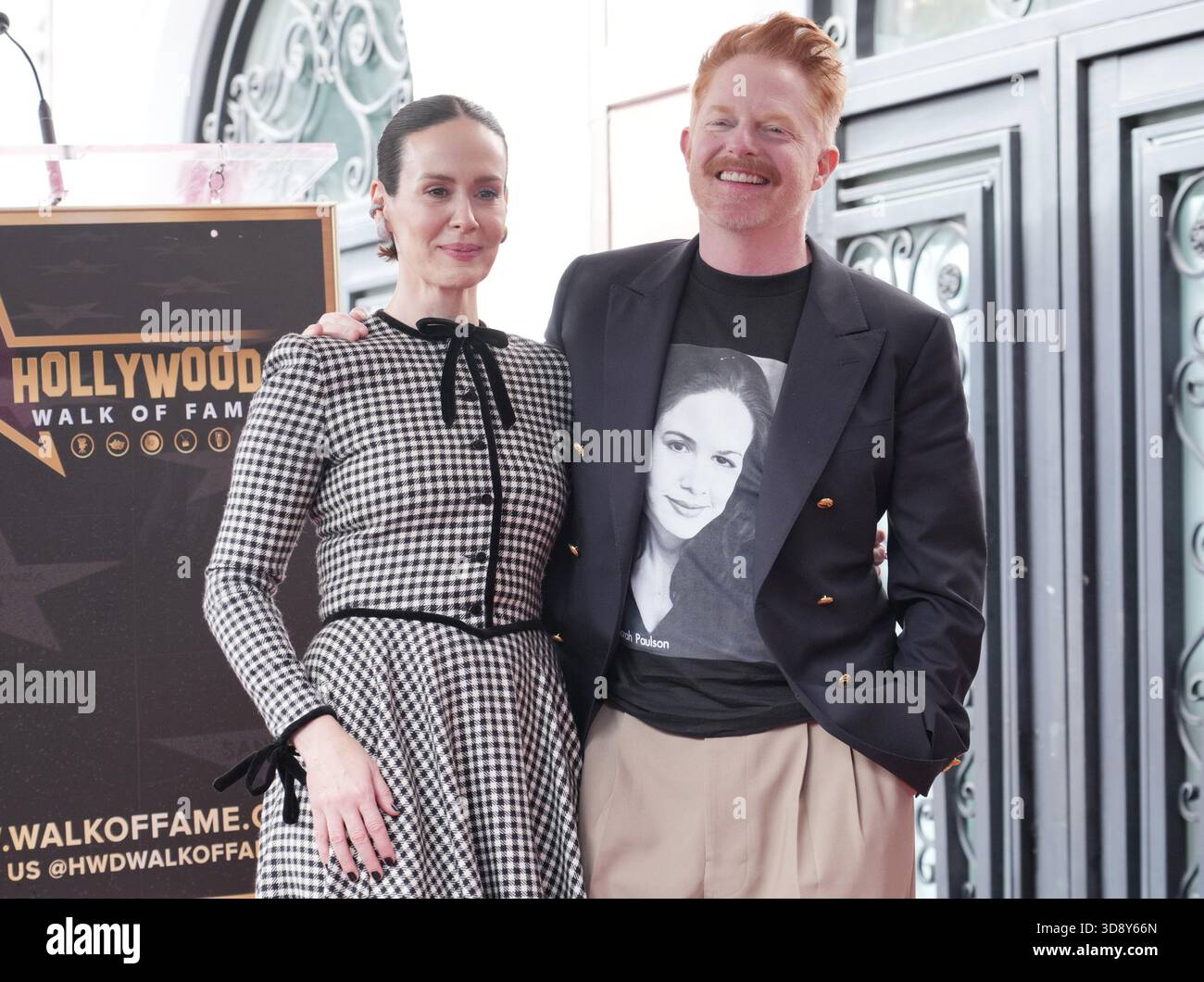 Los Angeles, USA. 02nd Dec, 2025. (L-R) Sarah Paulson and Jesse Tyler ...