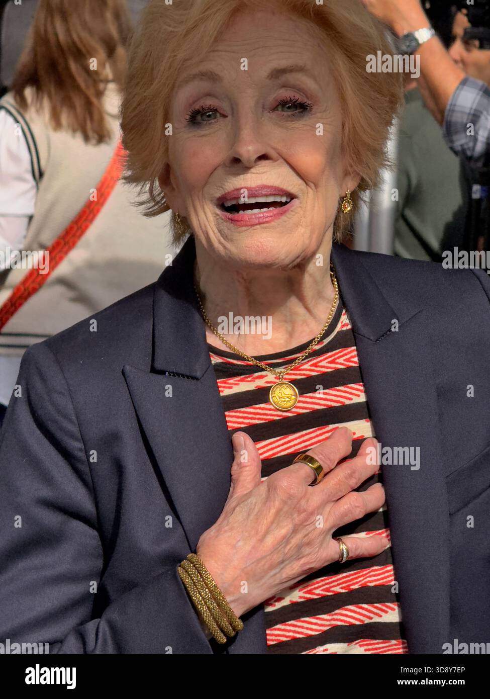 Actress Holland Taylor, partner of Sarah Paulson, attends the Hollywood ...