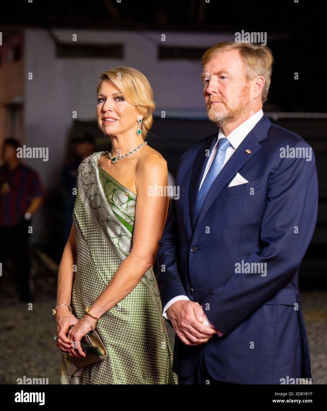 King Willem-Alexander, Queen Maxima during the contra performance at ...