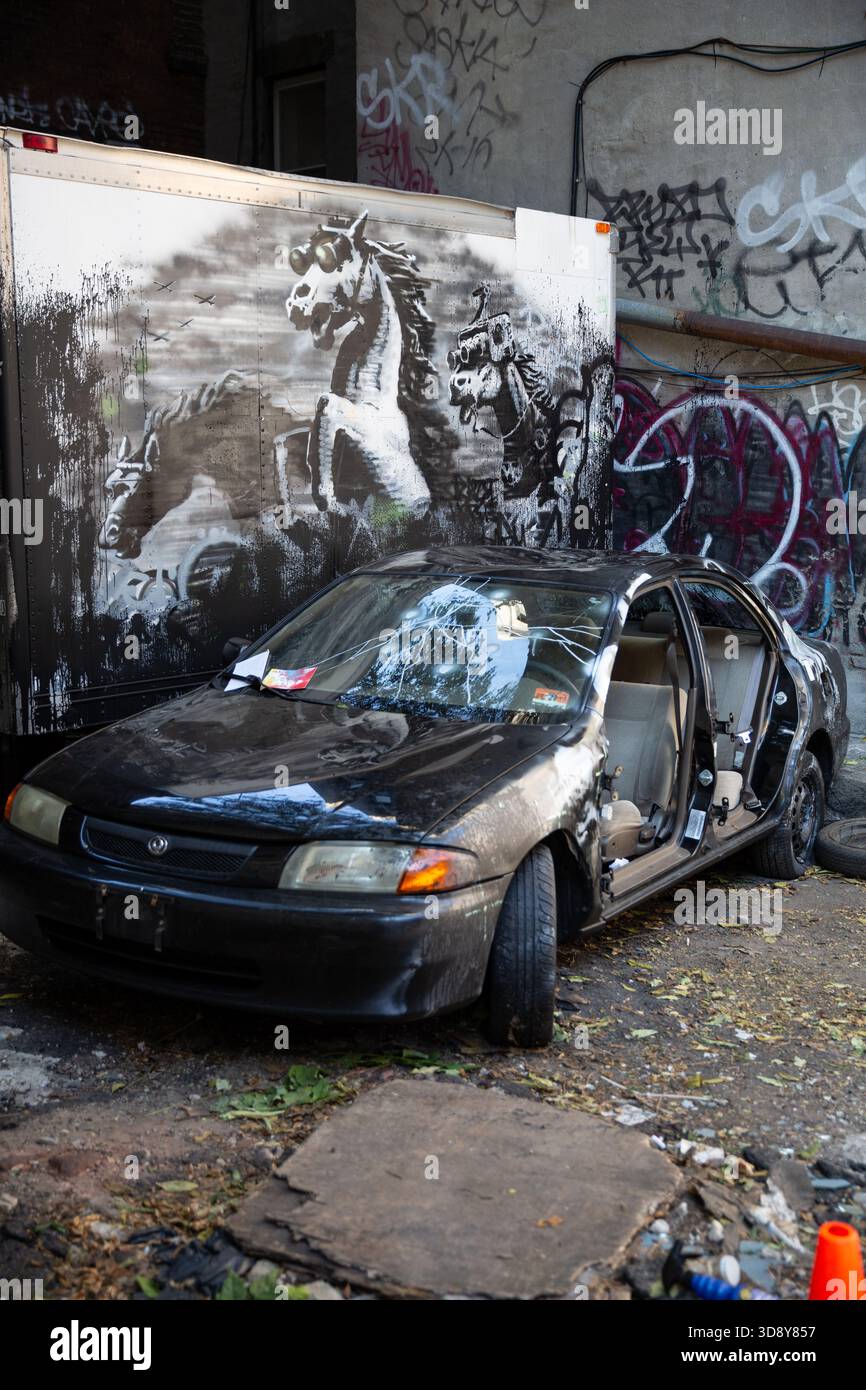 Horses in night vision goggles hi-res stock photography and images - Alamy