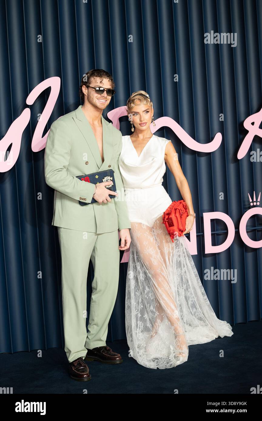 London, United Kingdom. 1st December 2025. Josh Ryan and Megan ...