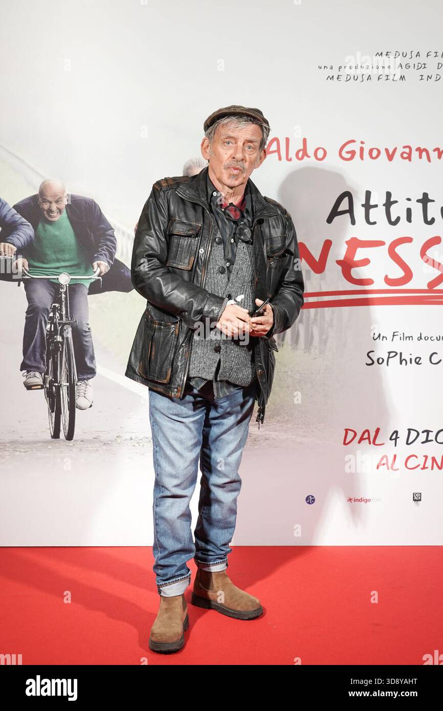 MILAN - Preview at the Anteo Cinema in Milan of the new biopic about ...