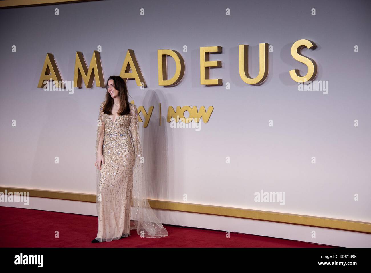 Alice Loxton attends the World Premiere of new Sky Original "Amadeus ...