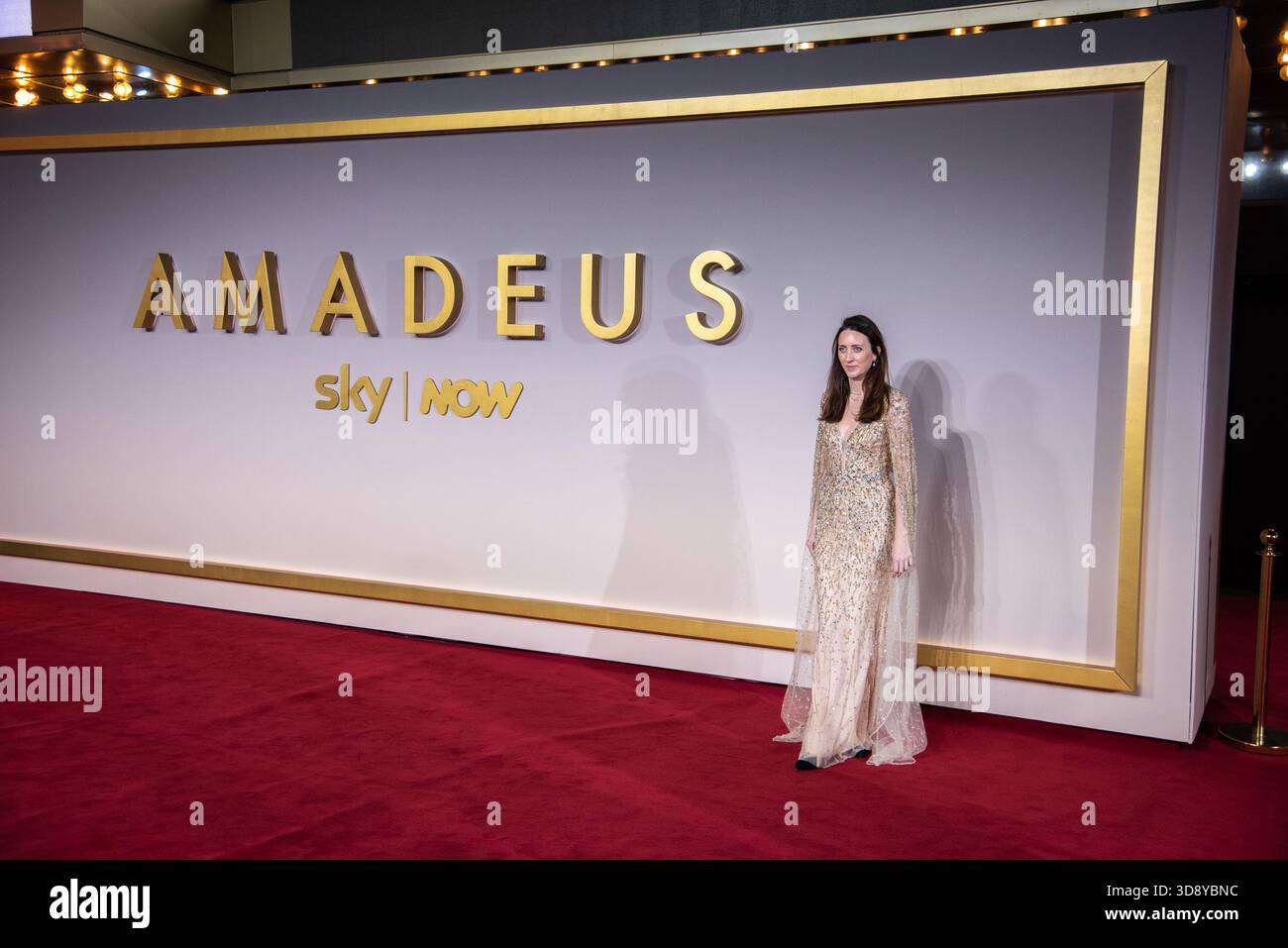 Alice Loxton attends the World Premiere of new Sky Original "Amadeus ...