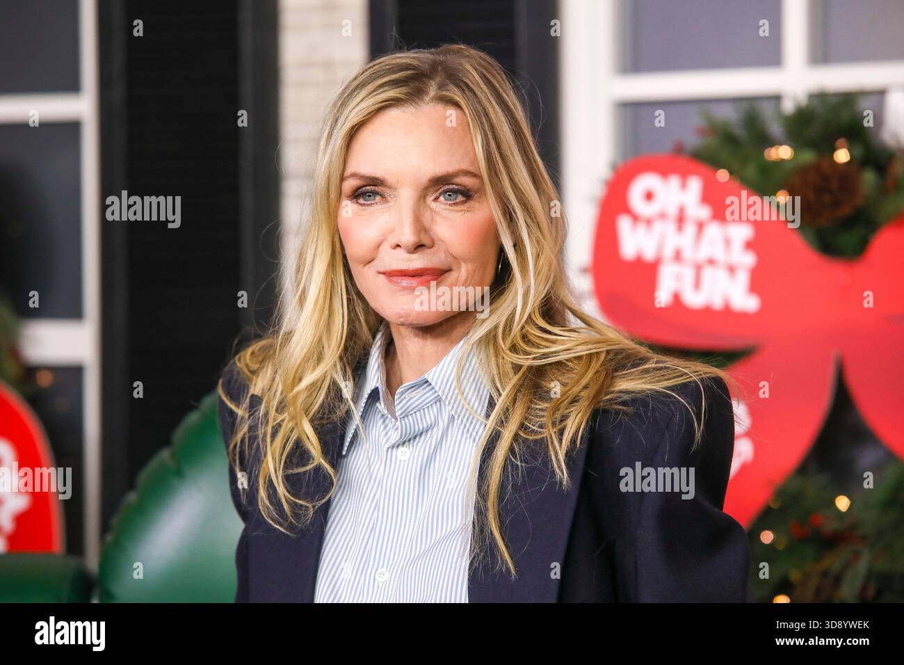 Actor Michelle Pfeiffer attends the world premiere of "Oh. What. Fun ...