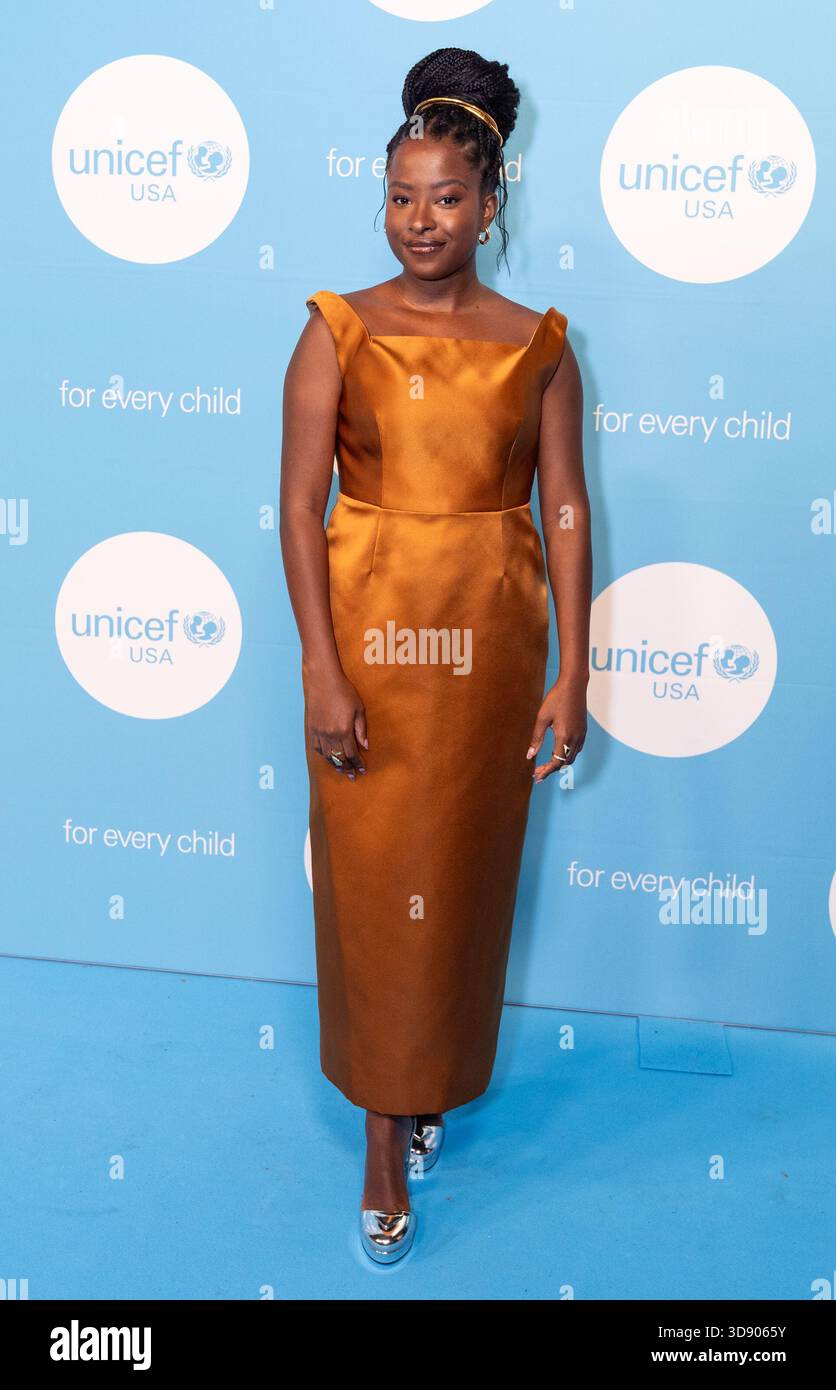 Amanda Groman attends UNISEF Gala at Cipriani 25 Broadway in New York ...