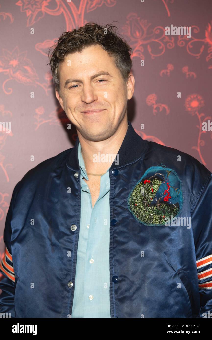 Alex Moffat attends the NY premiere or Housemaid at 787 on Seventh on ...